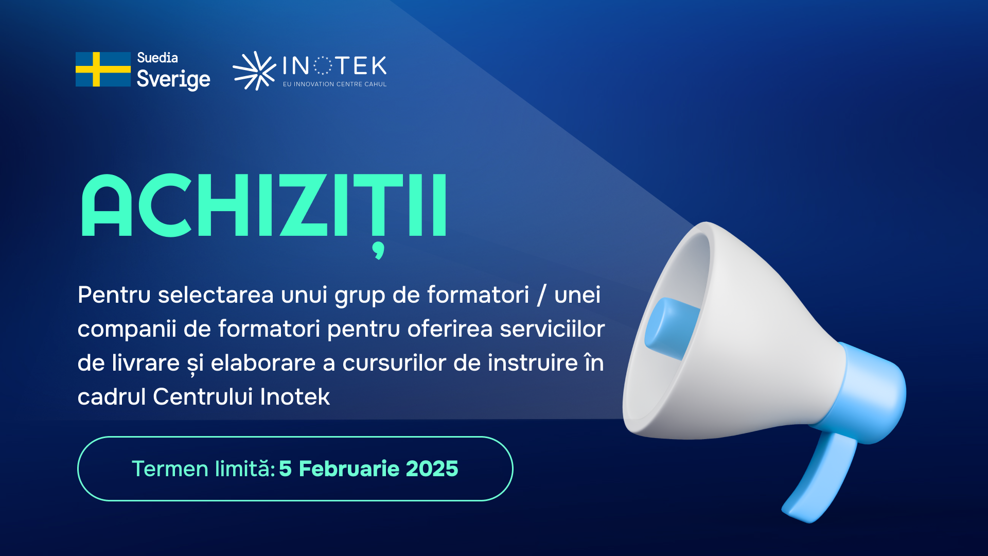 Inotek Cahul | CONCURS pentru selectarea unui grup de formatori / unei ...